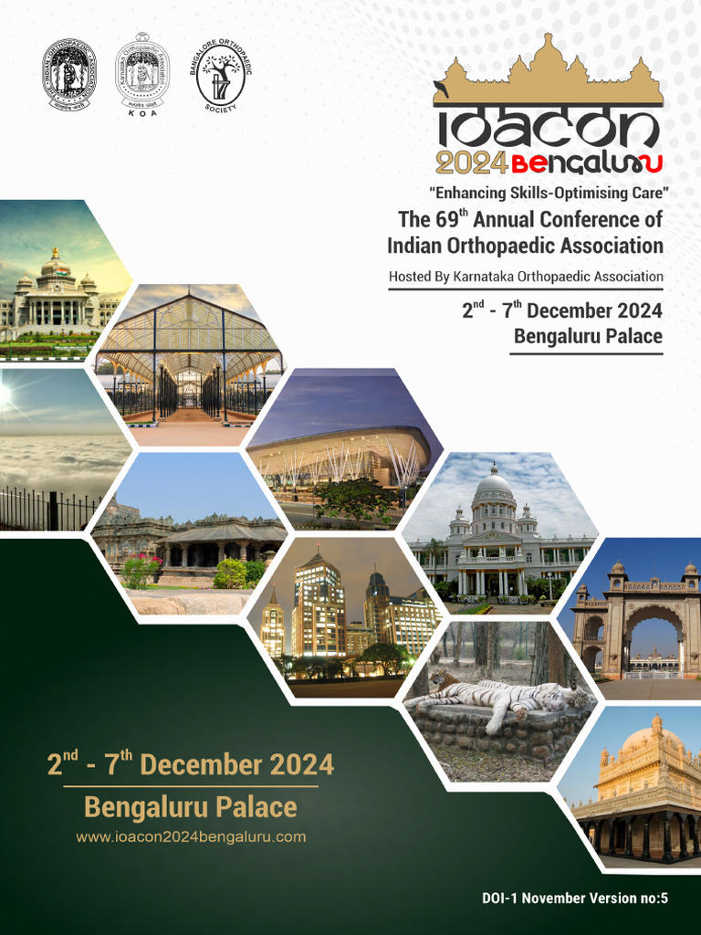 Ioacon 2024 Programme | PDF | Shoulder | Lower Limb Anatomy