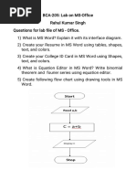 Question Paper Format Guidelines | PDF