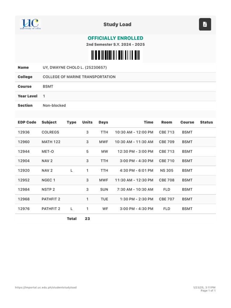 UC Web Portal 2 | PDF
