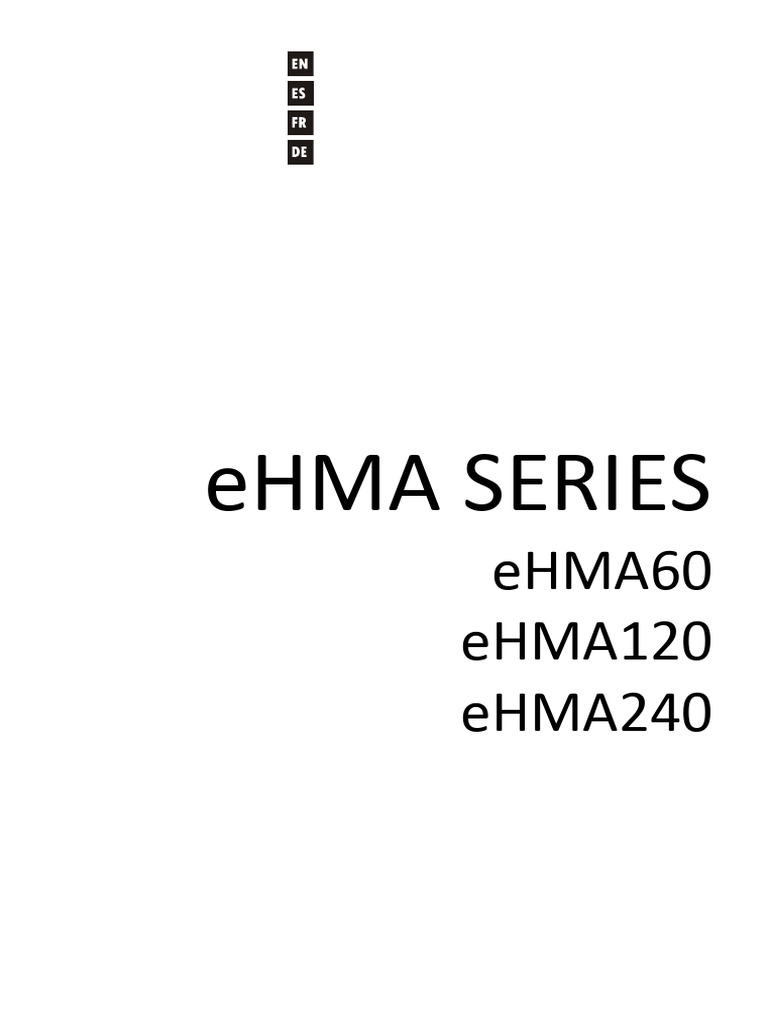 eHMA Series Automation User Manual | PDF | Microphone | Amplifier