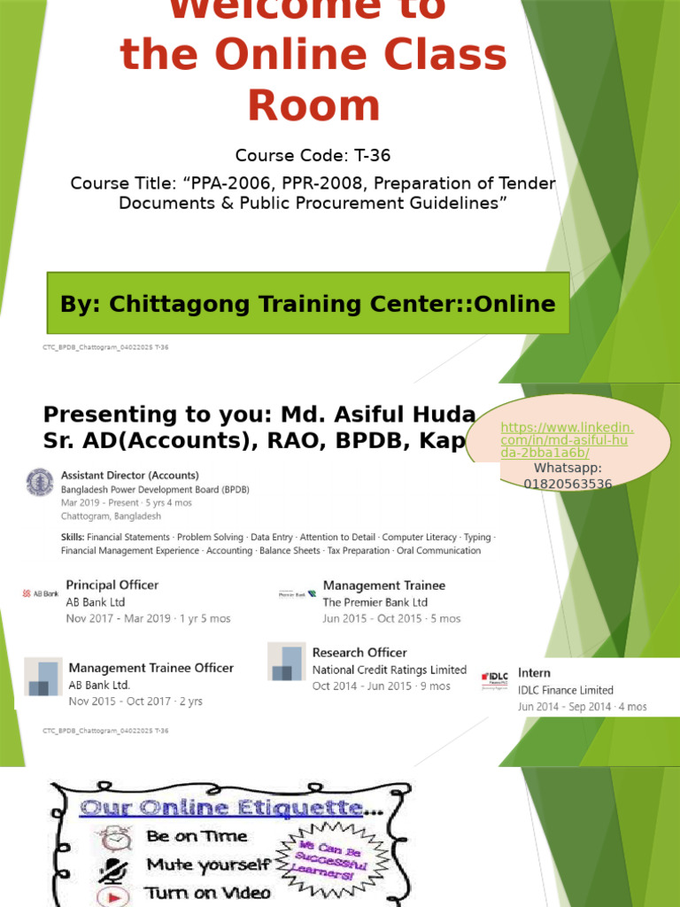 PPA PPR APP TOC TEC & Others | PDF | Procurement | Business