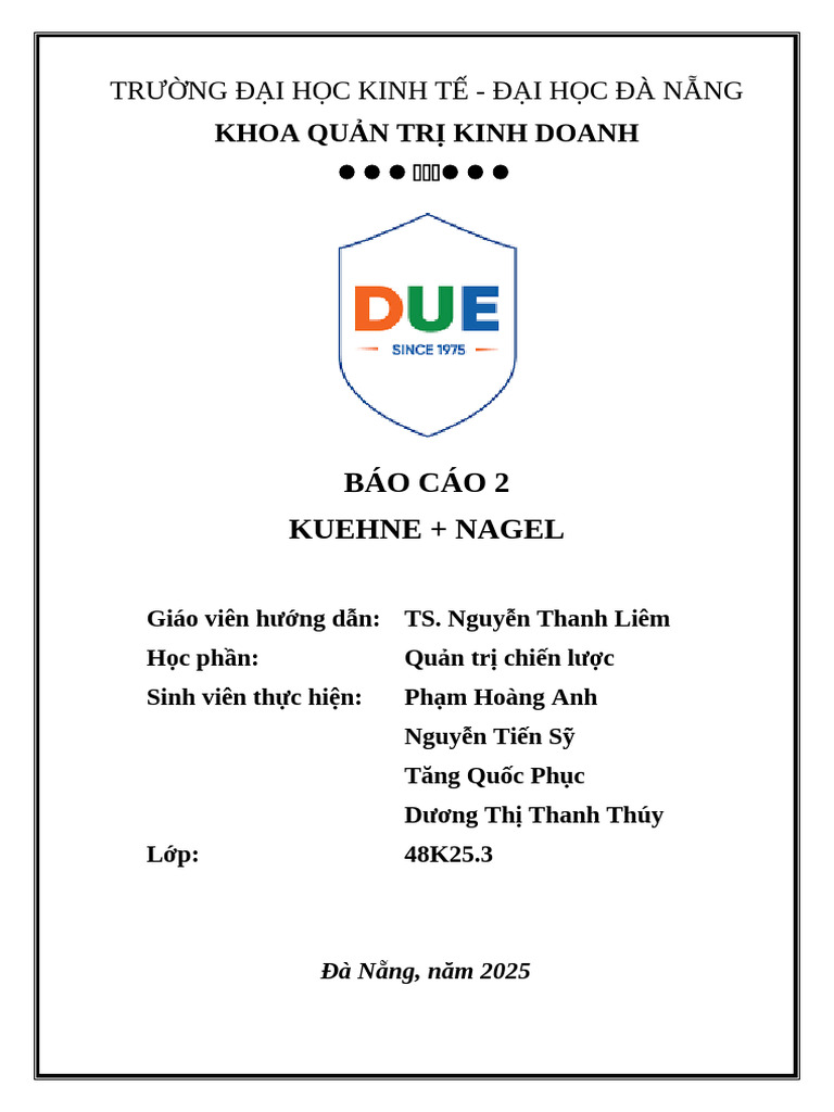 BÁO-CÁO-SỐ-2-QTCL-FINAL | PDF