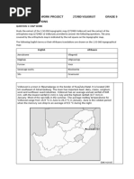 Geography Exam: Map Skills Quiz | PDF | Geographic Information System | Map