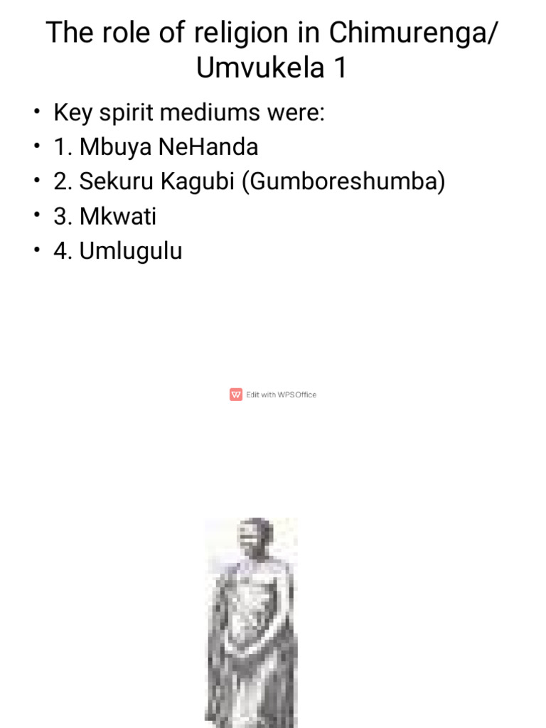 Spirit Mediums in the First Chimurenga | PDF | Zimbabwe