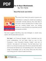The 4 Hours Work Week | PDF | Business