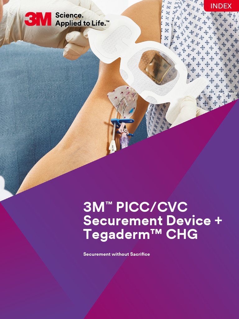 3M PICC/CVC Securement Device Guide | PDF