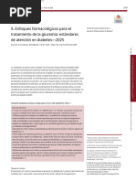 METAS DE GLUCEMIA SEGUN ADA 2025 | PDF | Diabetes | Hipoglucemia