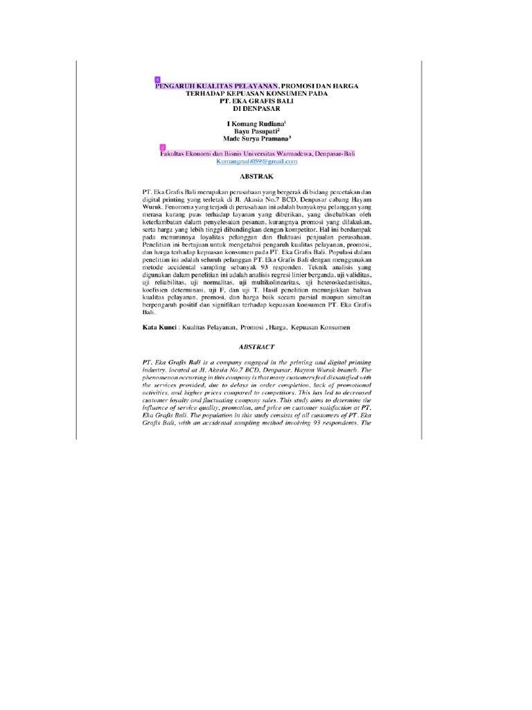 File 4 Abstrak Turnitin Artikel Jurnal - I Komang Rudiana - 202132121547 | PDF