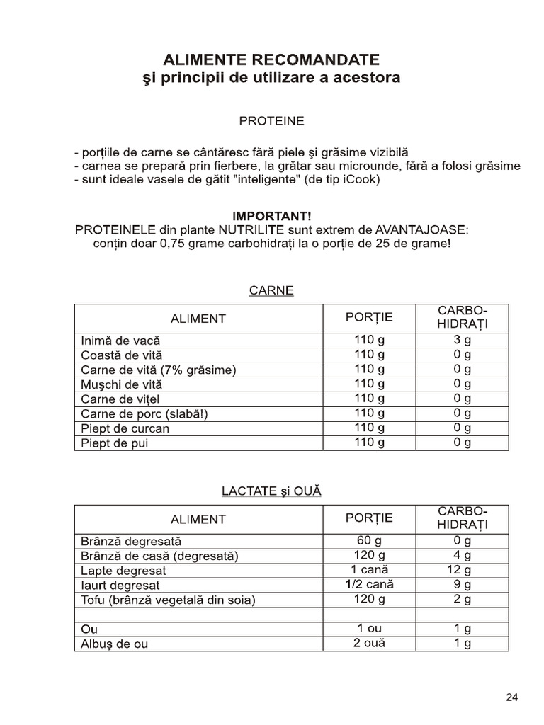 Tabel Redus Alimente | PDF
