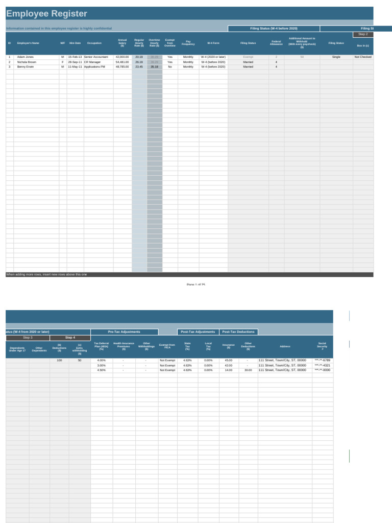 Payroll Calculator | PDF | Payroll Tax | 401(K)