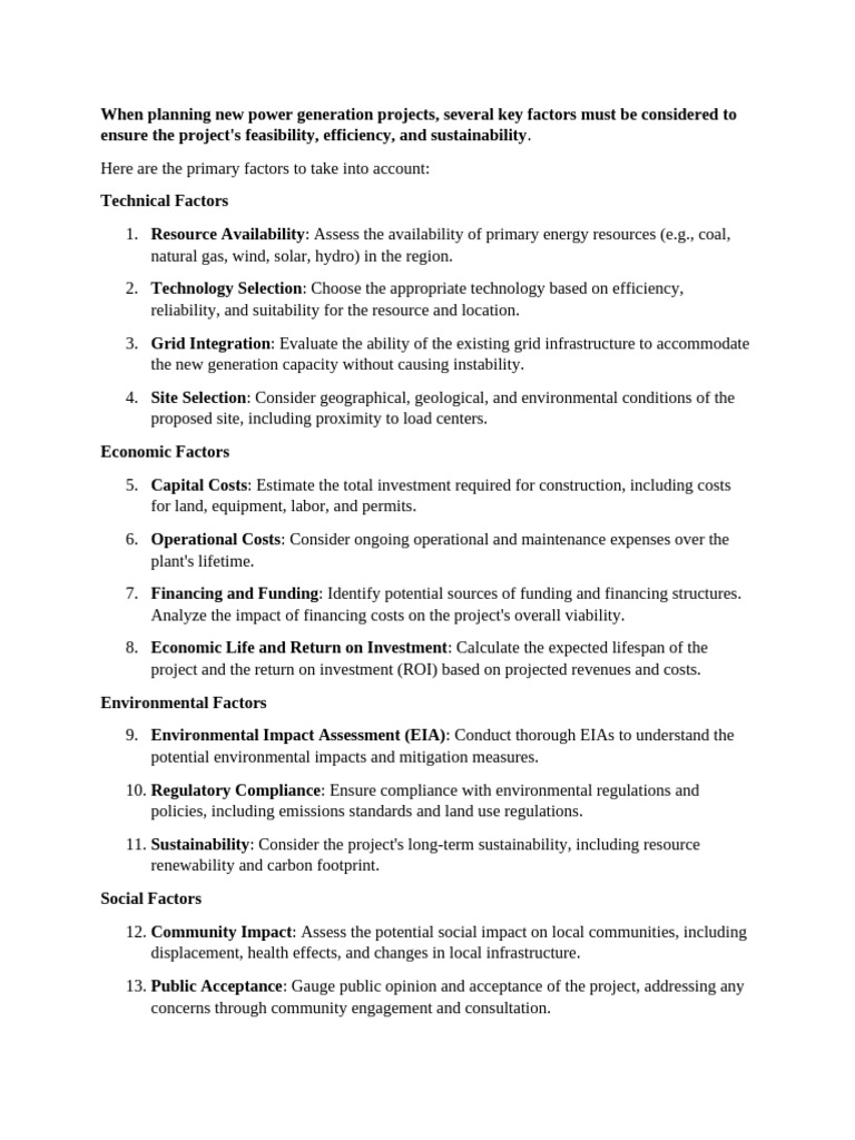 Basics of Power System Plannung | PDF | Infrastructure | Feasibility Study