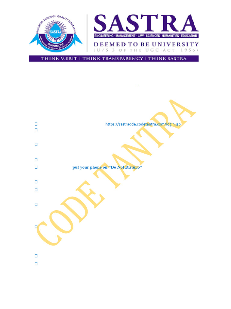 Checklist-for-EndSem-June 2022 | PDF