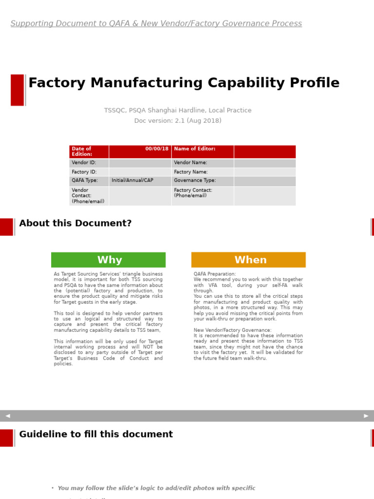 Factory Manufacturing Capability Overview | PDF | Computing