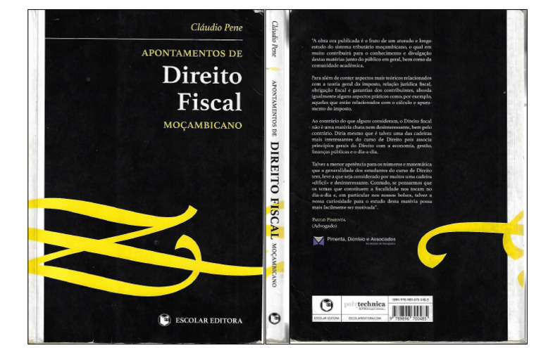 Capa de Direito Fiscal | PDF