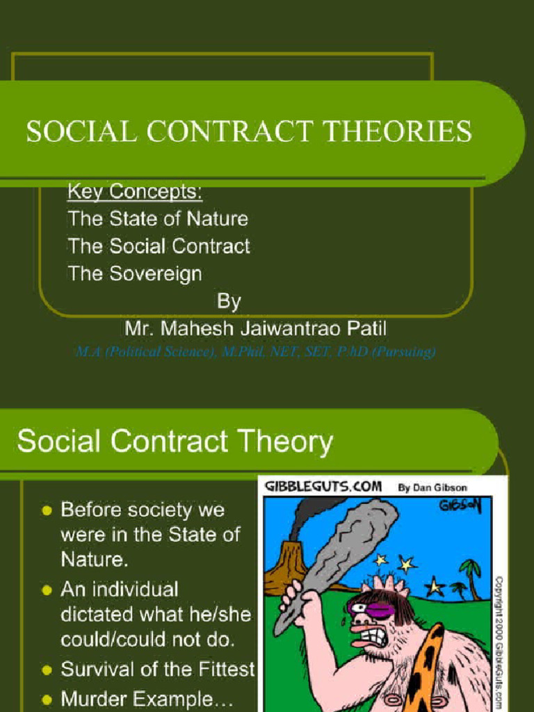 Social Contract Theory 77485963 | PDF