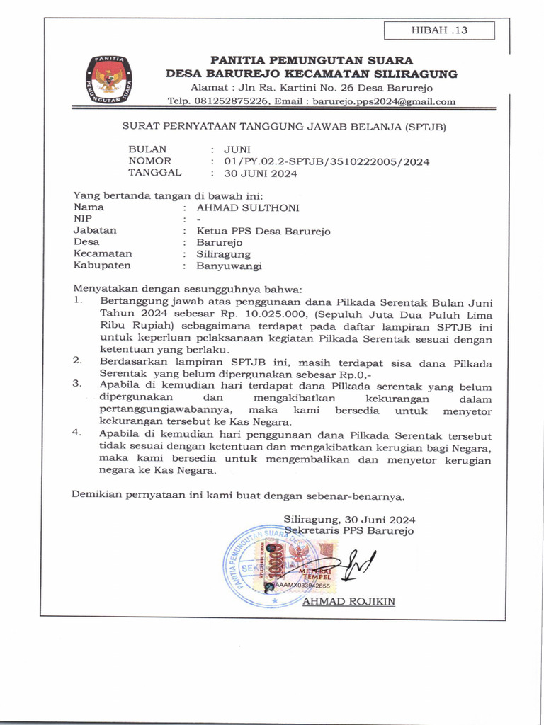 SPTJB SHARING JUNI copy | PDF