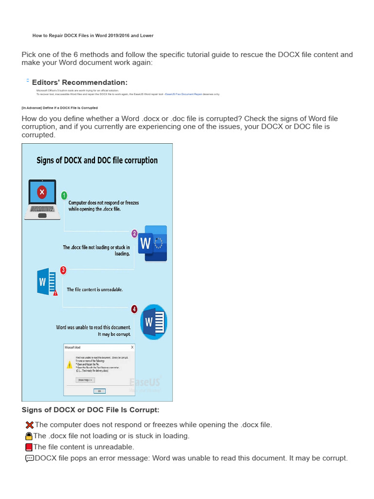 How Do I Repair | PDF | Microsoft Word | Computer File