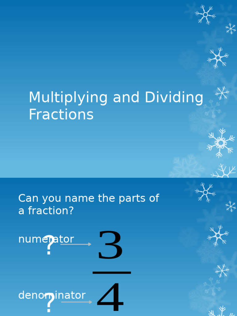 Multiplying and Dividing Fractions | PDF | Lexicology | Algebra