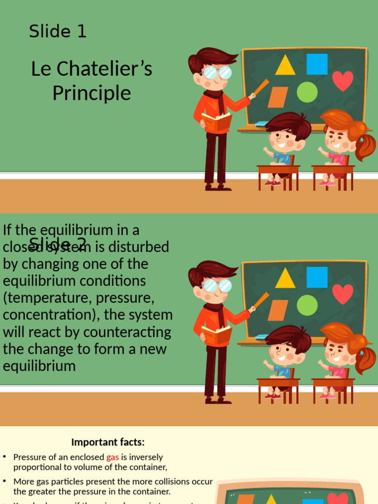 Understanding Le Chatelier's Principle | PDF | Chemical Equilibrium ...