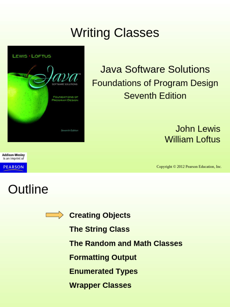 Week 1 Review Classes Pdf Class Computer Programming Method Computer Programming