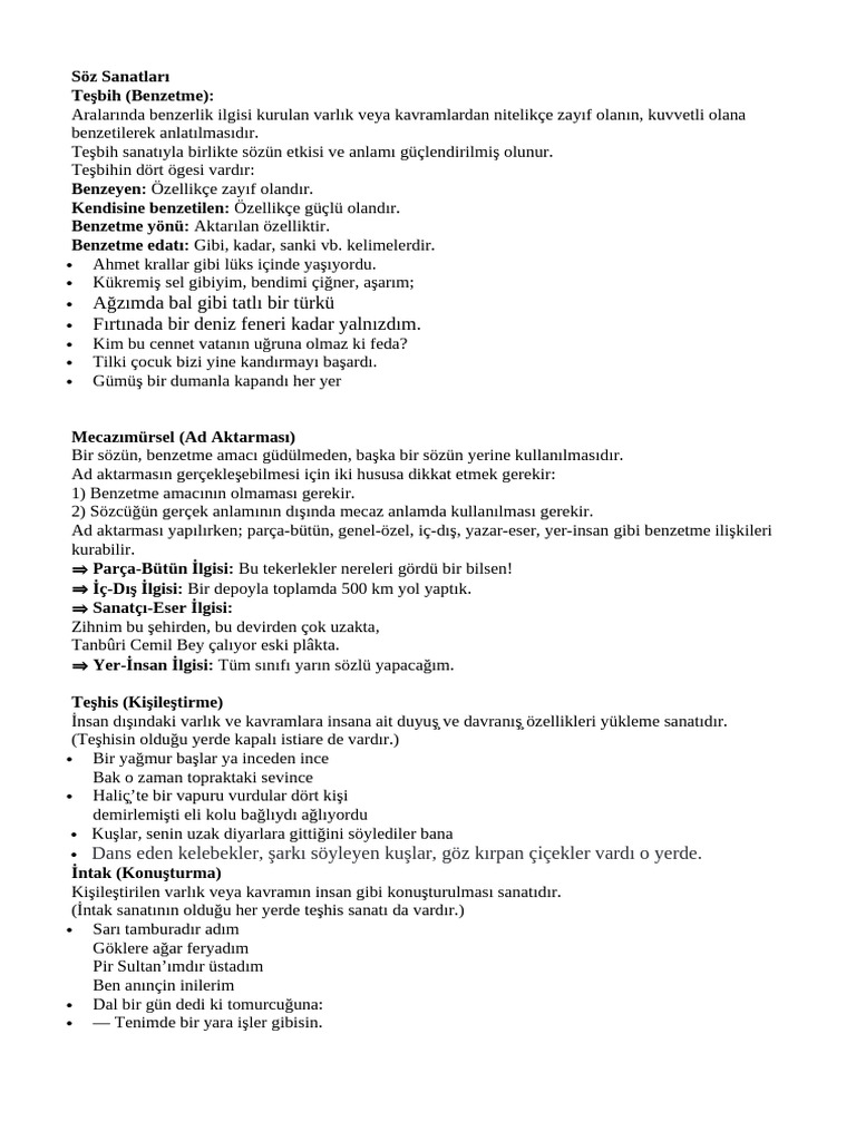 Edebi Sanatlar 2025 | PDF