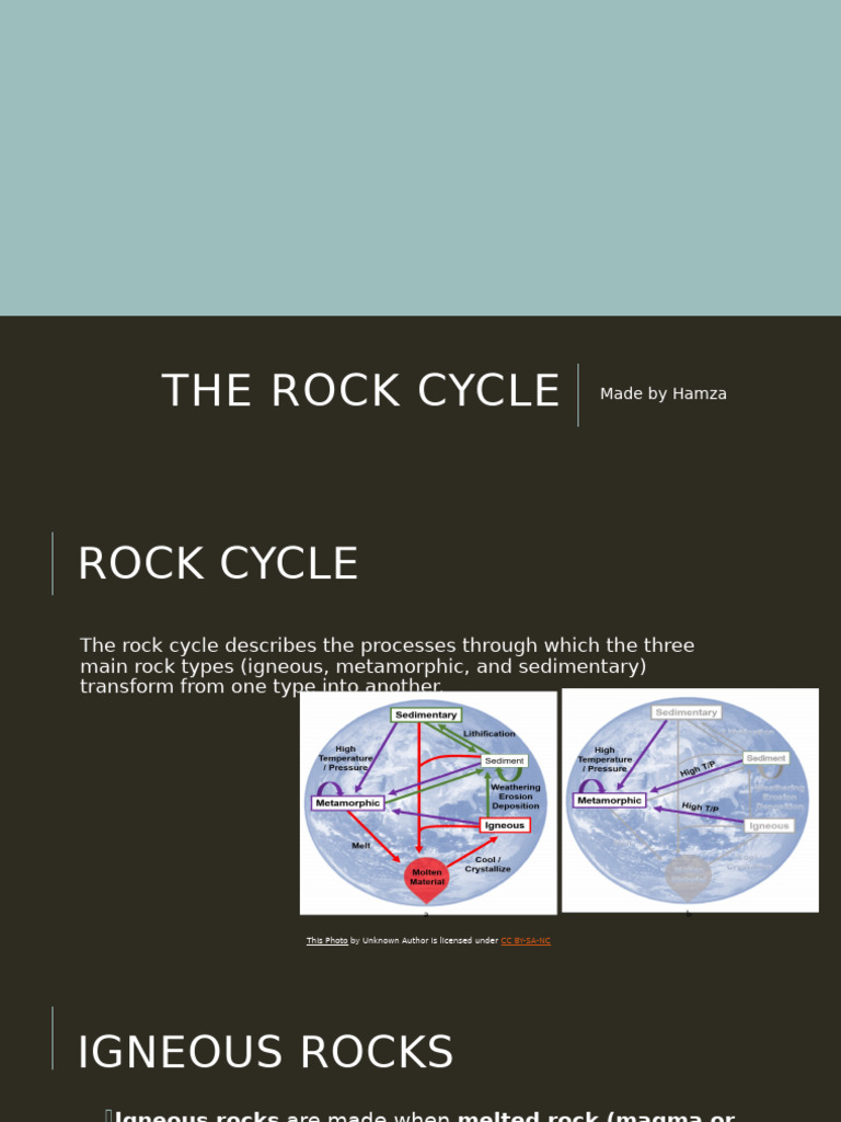 The Rock Cycle | PDF