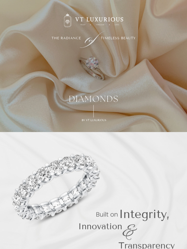 VT Luxurious Diamond Brochure | PDF | Diamond | Gemstone
