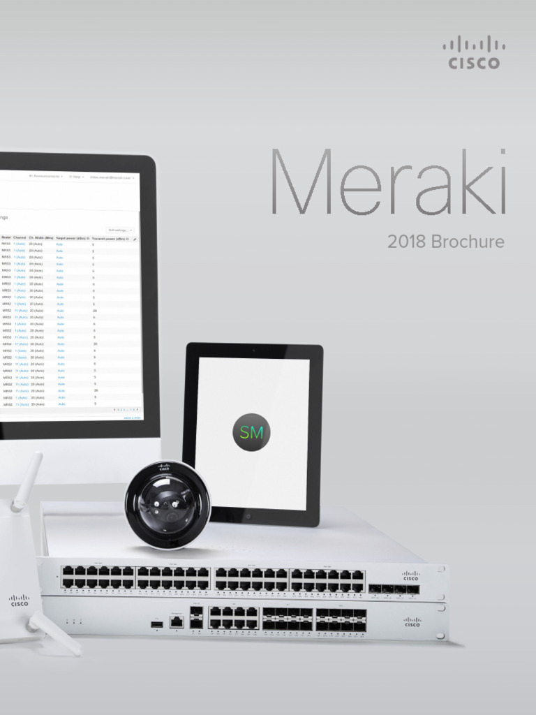 Meraki Solution Brochure | PDF | Computer Network | Wi Fi