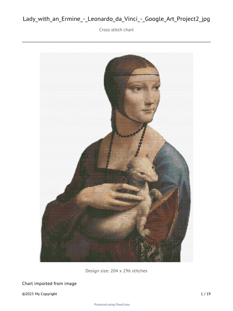 Lady With An Ermine - Leonardo Da Vinci - Google Art Project2 JPG | PDF