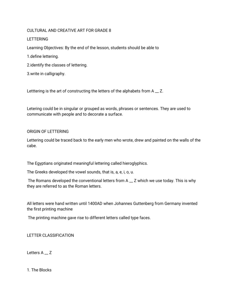 GRADE 8 REVOLUTION LESSON | PDF