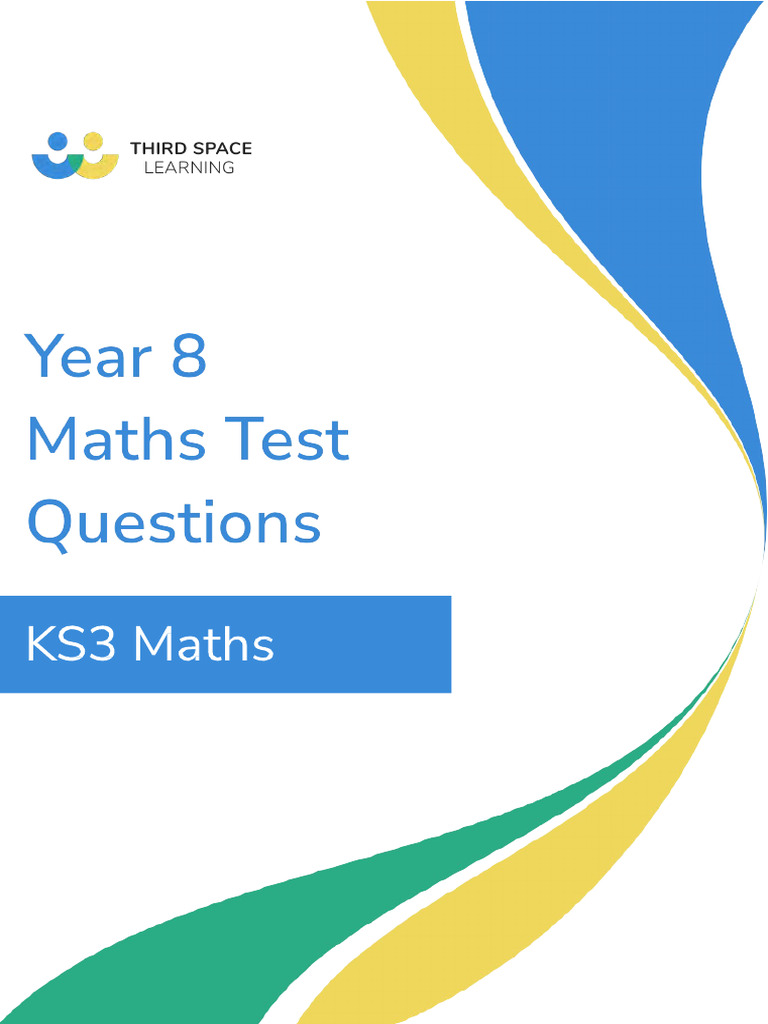 Year 8 Maths Test Questions | PDF