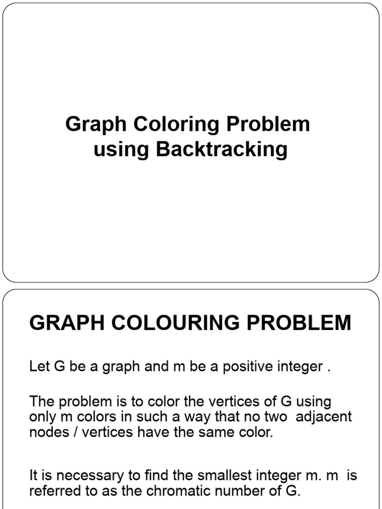 Graph Coloring | PDF