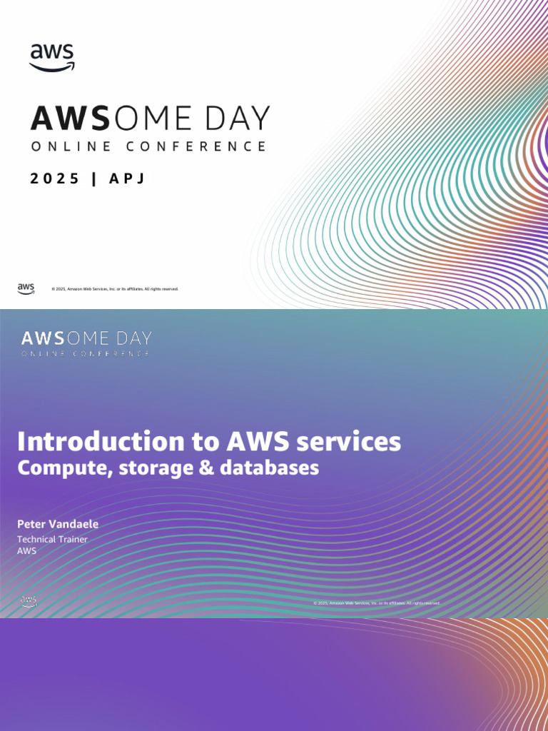 AWS Services Overview 2025 | PDF | Amazon Web Services | Cloud Computing