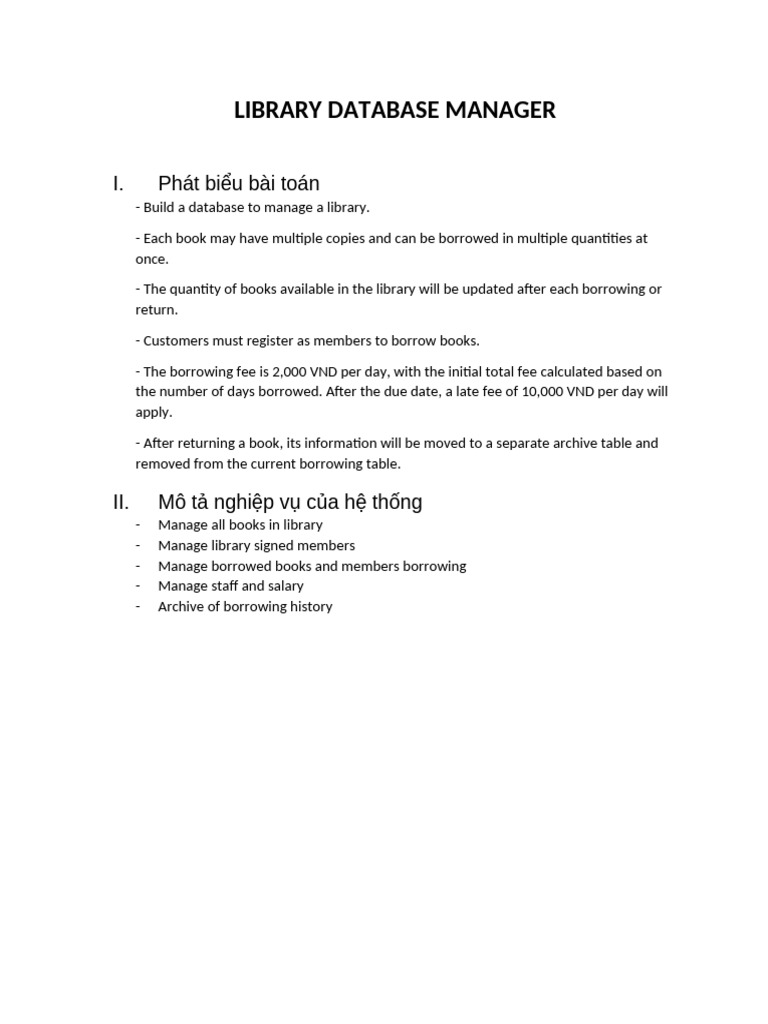 Library Database Management System | PDF | Integer (Computer Science ...