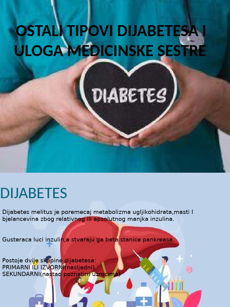 Ostali Tipovi Dijabetesa I Uloga Medicinske Sestre | PDF