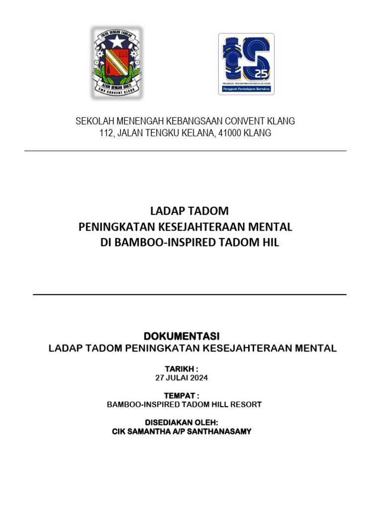 Dokumentasi Ladap Tadom Hill 2024 Samantha | PDF