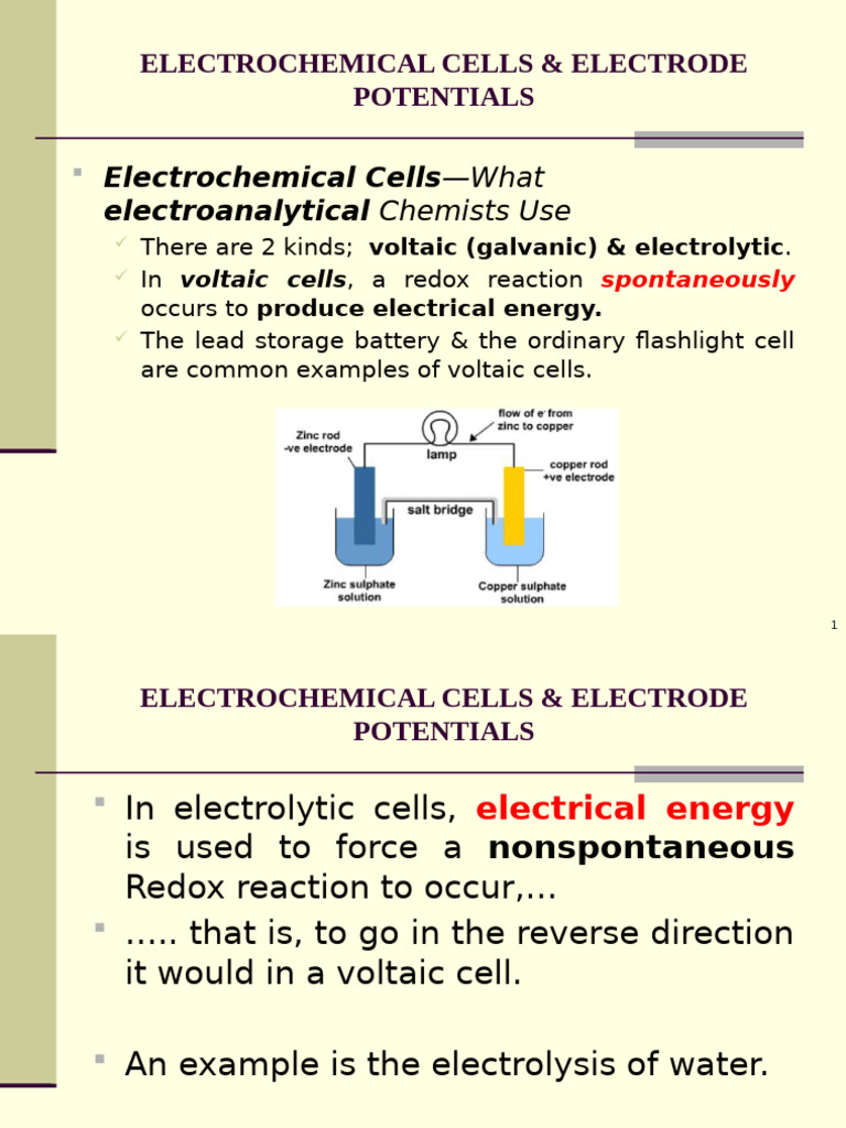 Redox Reactions and Applications | PDF | Electrochemistry | Redox