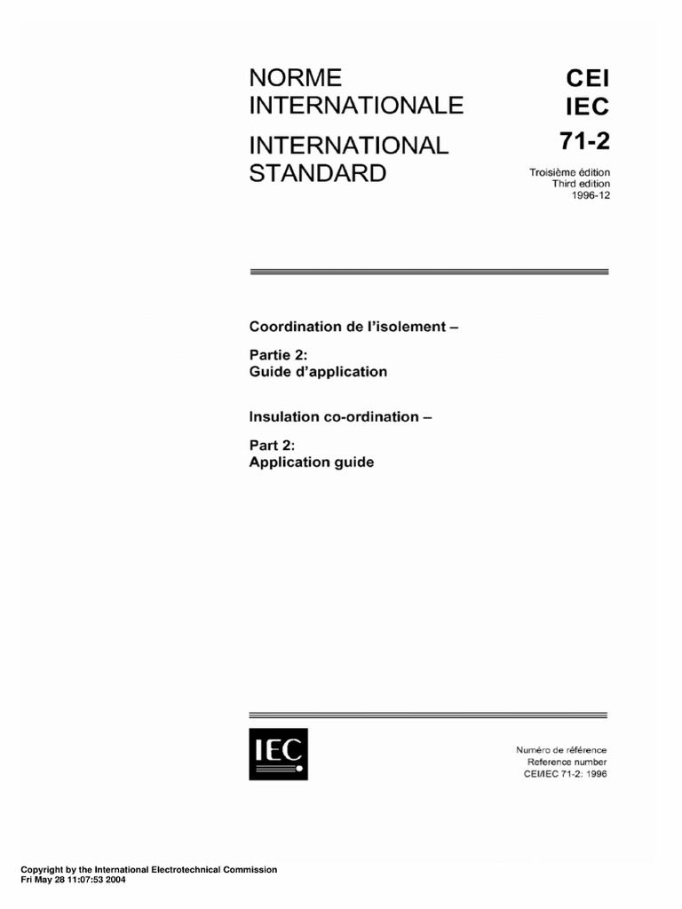 Iec 60071-2 | PDF