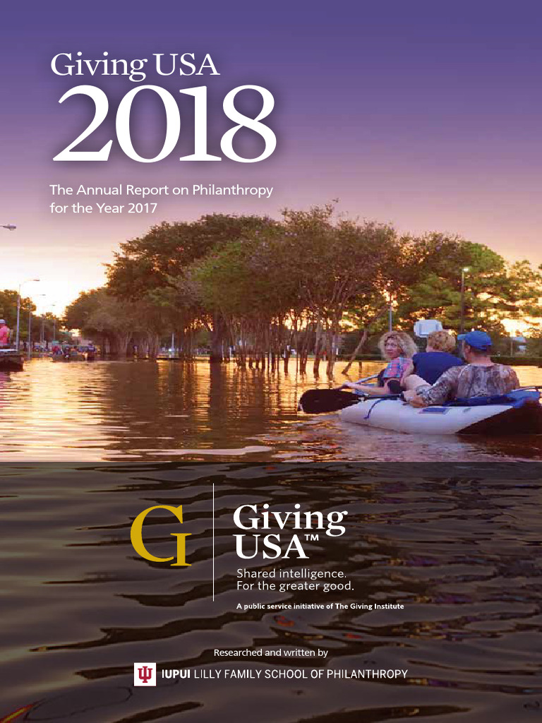 Giving USA: The Annual Report On Philanthropy For The Year 2017 | PDF ...