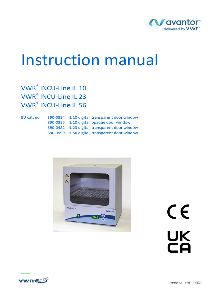 Inculine IL Incubator | PDF | Mains Electricity | Switch