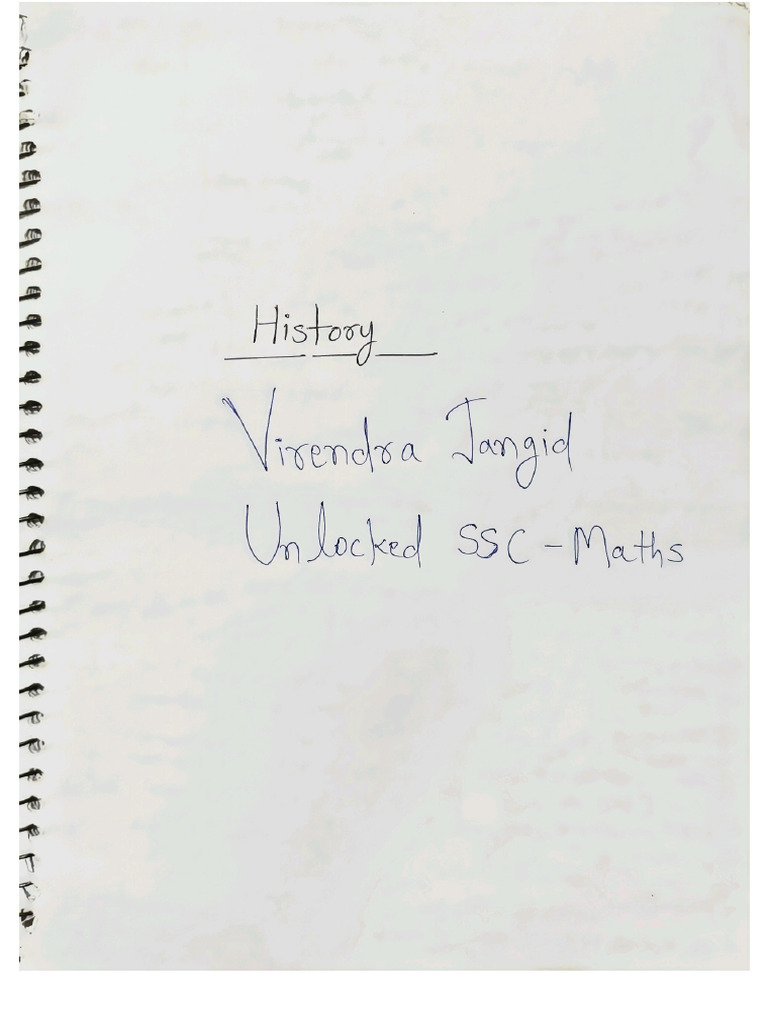 Viren Sir - Ancient History Notes - Unlocked SSC | PDF