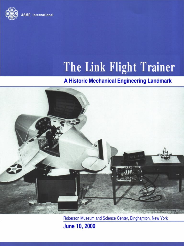 Link Trainer Simulator History | Download Free PDF | Trainer (Aircraft ...