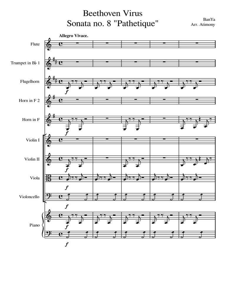 Beethoven Virus | PDF | Piano | Classical Music