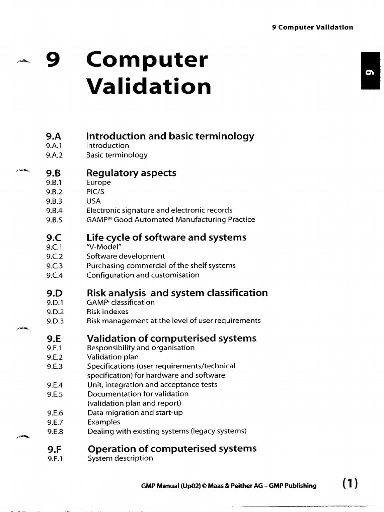 9 Computer Validation Pdf
