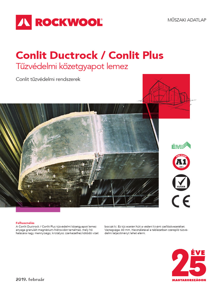 conlit-ductrock---conlit-plus-termekadatlap (1) | PDF