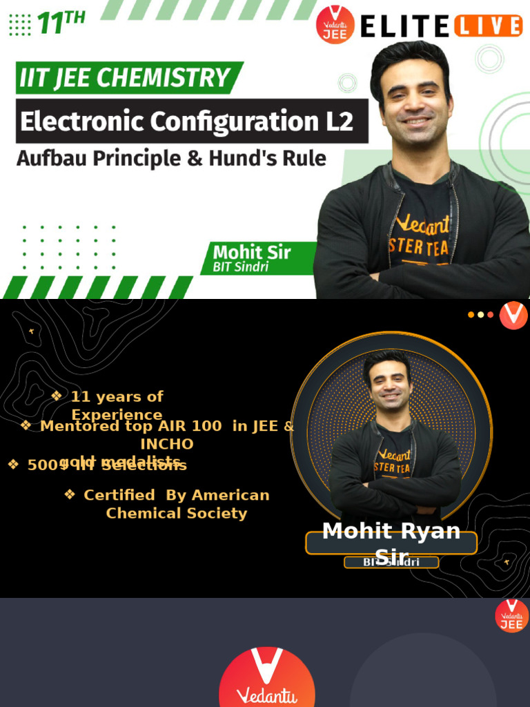 Rules of Electronic Configuration | PDF | Atomic Orbital | Quantum ...
