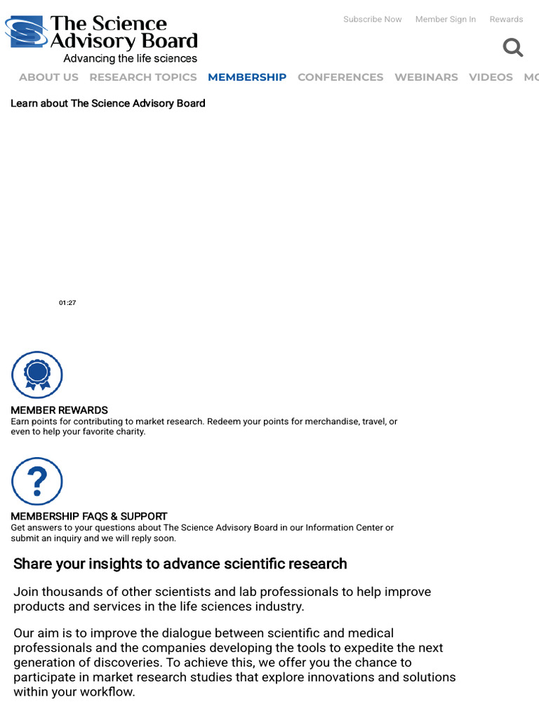 The Science Advisory Board 2 | PDF | Science | Inquiry