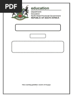 Grade 12 Maths Exam Guidelines 2025 | PDF | Mathematics