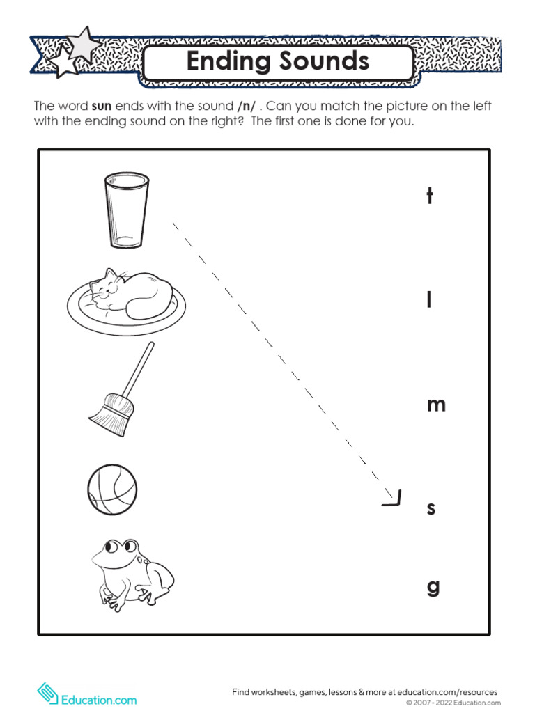 Ending Letter Sounds M B | PDF
