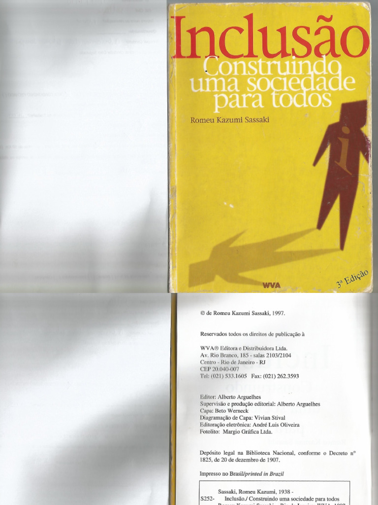 Os Novos Paradigmas Romeu Sassaki Capi Tulo 1 Do Livro Inclusa o Construi Ndo Uma Sociedade para ...